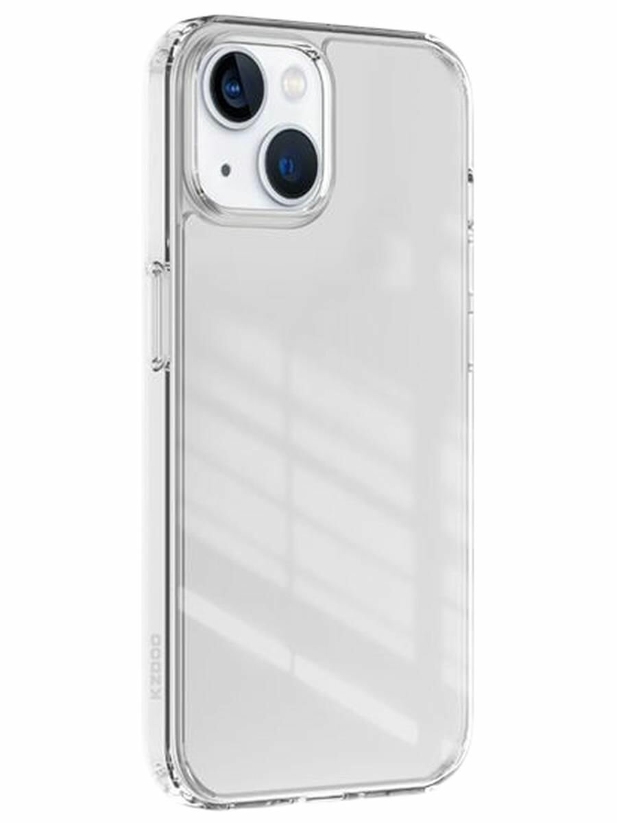 Чехол на iPhone 14, Guardian противоударный силикон, прозрачный