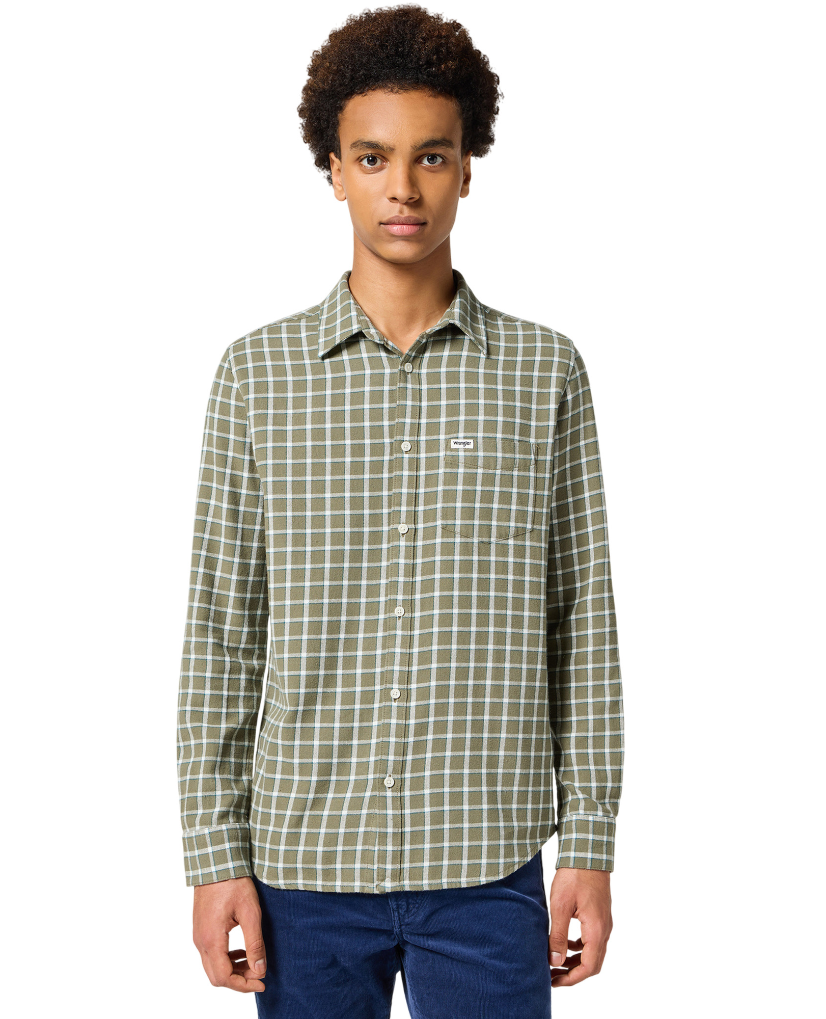 Рубашка 1 PKT SHIRT DUSTY OLIVE