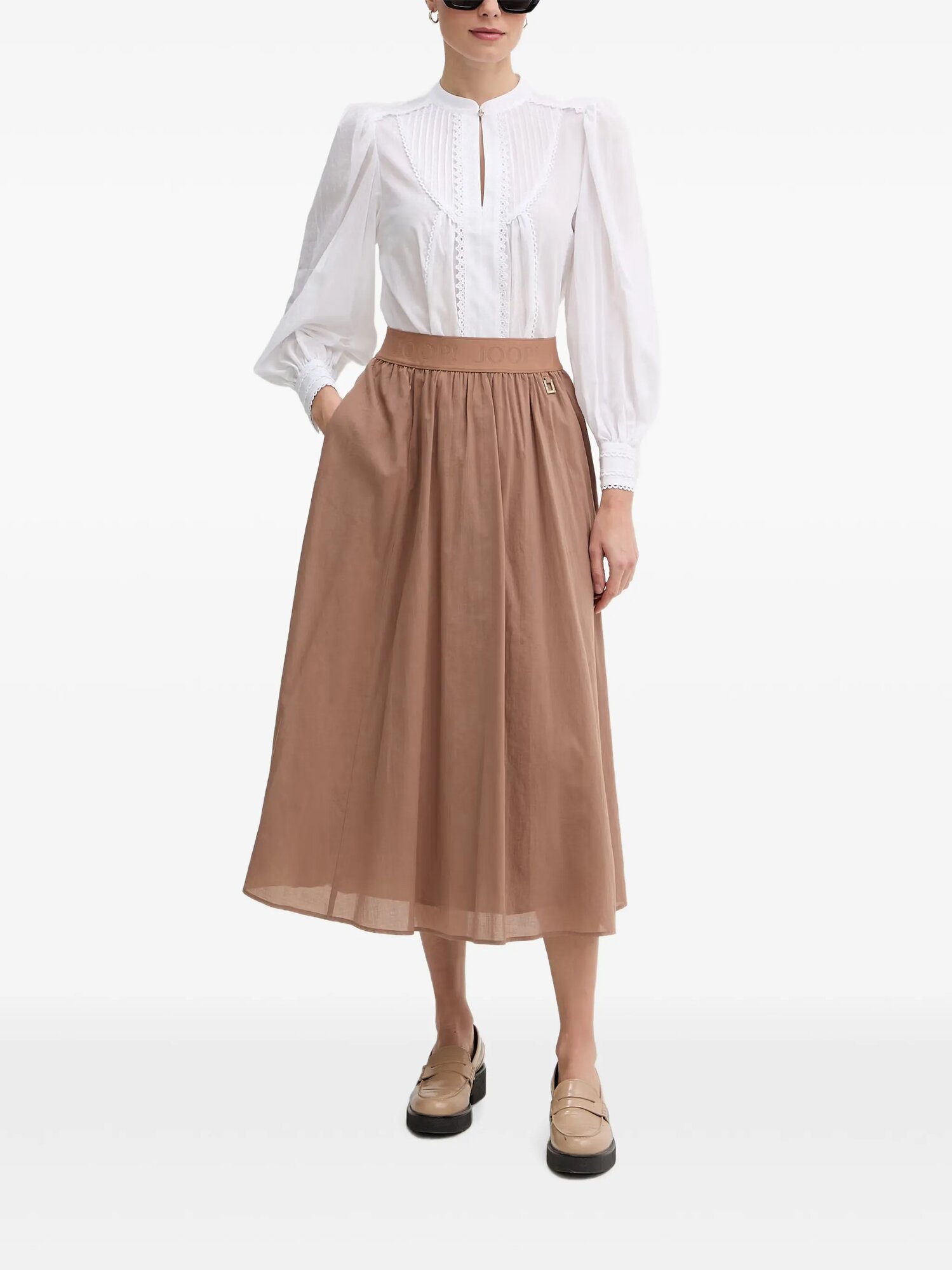 Юбка JOOP! Sedef A-Line midi skirt, размер 34 — фото 1