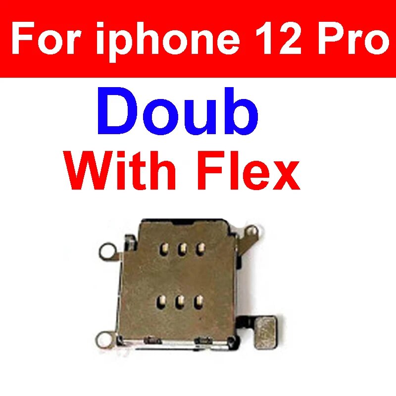 Лоток Sim-карты iPhone 12 Pro Doub Flex