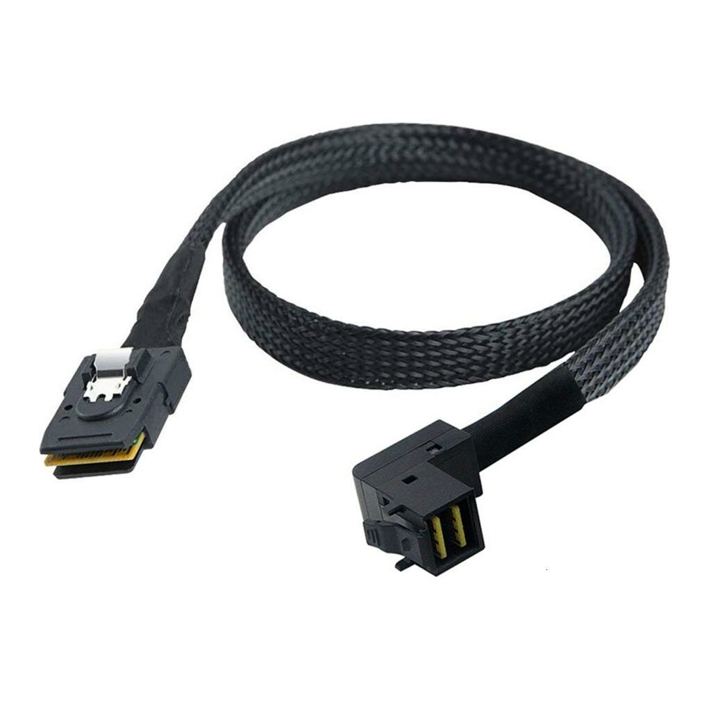 Кабель SFF 8087 – MiniSAS 8643 (90°), 1m