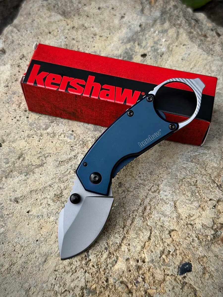 Выкидной складной мини нож Kershaw 8710 Antic Framelock