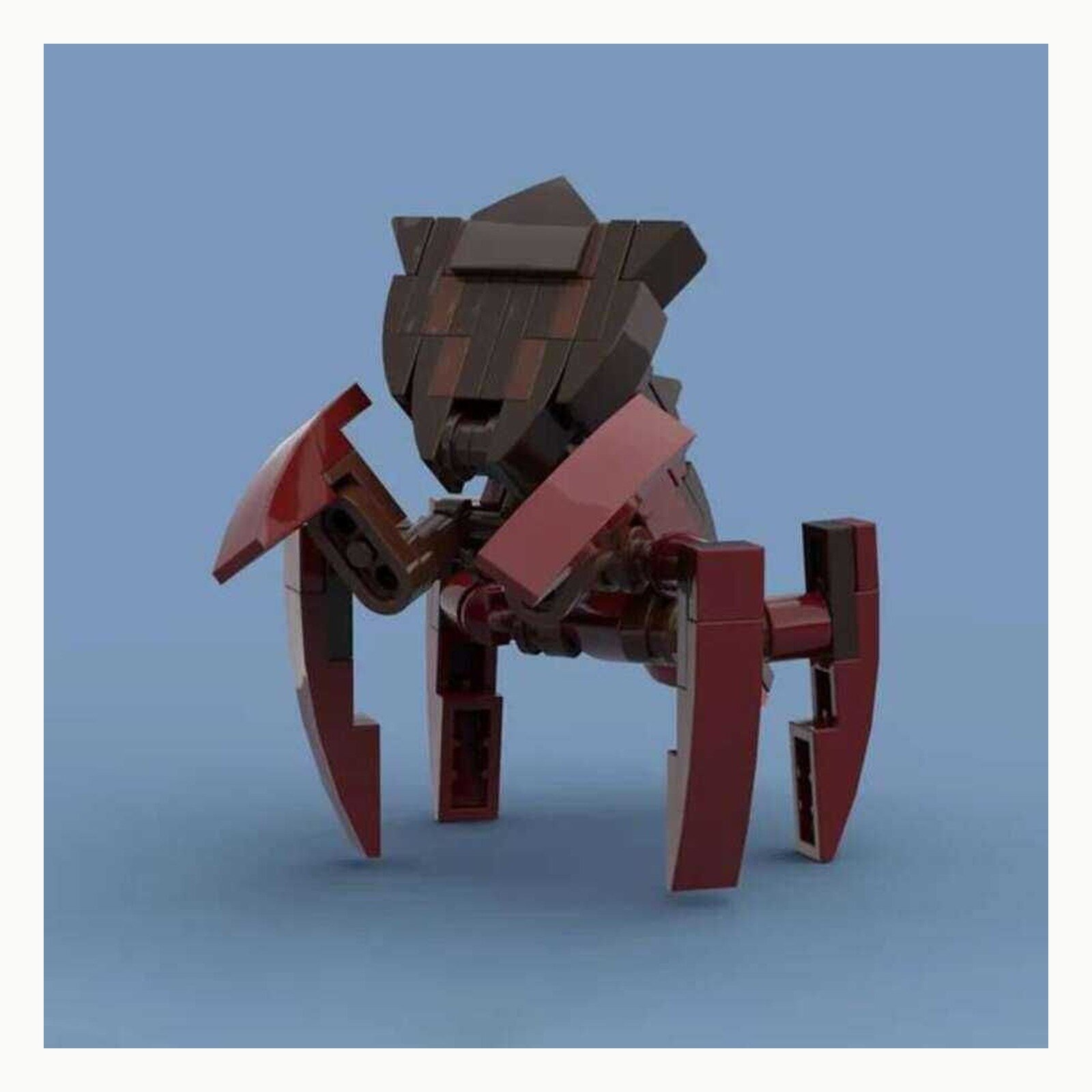 Конструктор MOC Helldivers Brood Commander, блочный, прозрачный, конструкторы, характеристики товара, описание товара