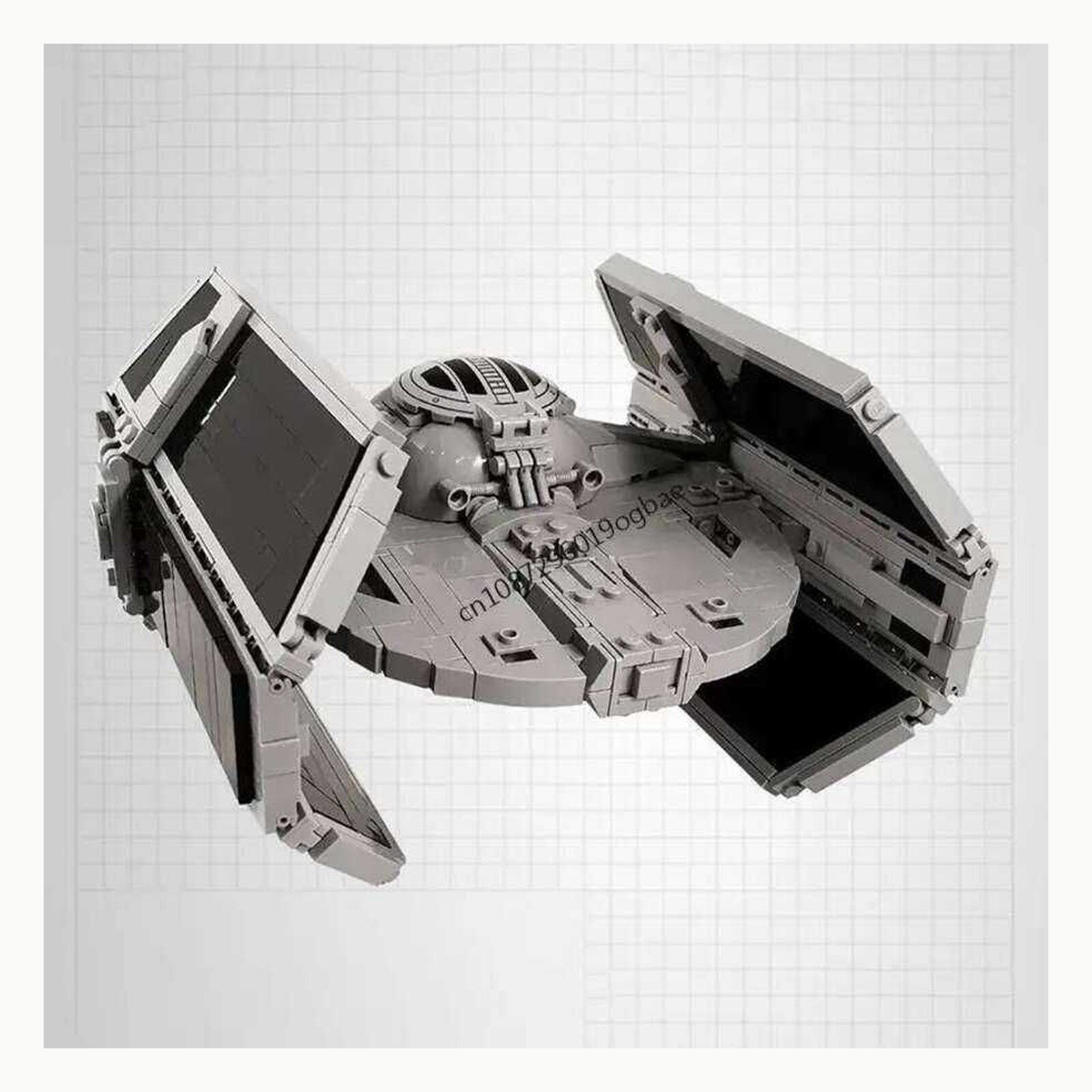 Конструктор MOC TIE Fighter, 865 деталей, совместим с, детали для конструкторов, характеристики товара, описание товара — фото 1