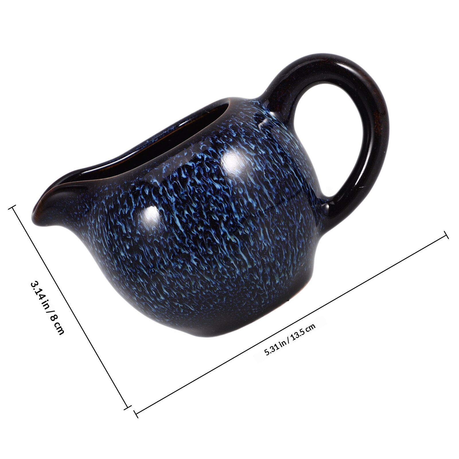 Керамический Сахарница Для Кофе И Чая Компактный Размер 13.50X8.00X7.00Cm