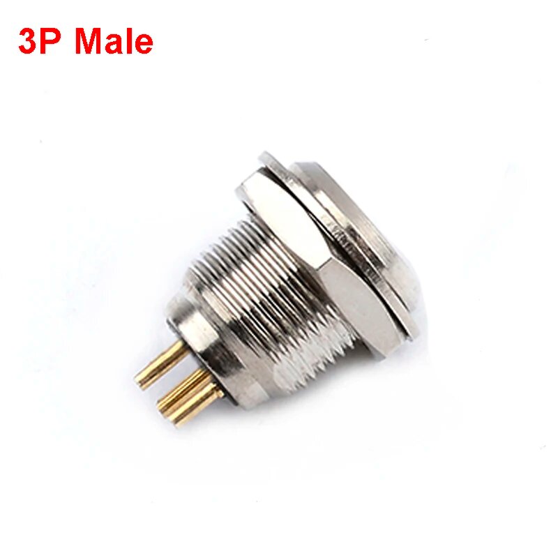 JCD мини XLR разъём 3/4/5/6/7p, цинковый сплав, медные контакты 3pinM