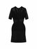 Платье BALMAIN Sheer-panel V-neck mini dress, размер 38