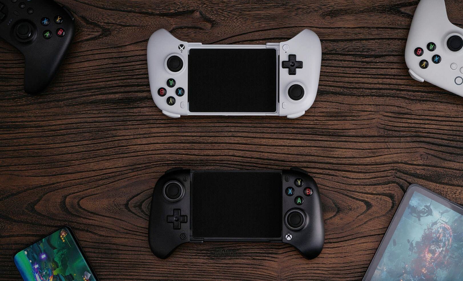 8BitDo Геймпад Ultimate Mobile Gaming Controller Xbox Edition, Bluetooth, черно-серый — фото 1