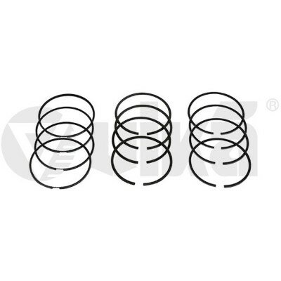 Кольца поршневые VIKA 11980019301 Audi A4, A6, Vw Passat B5 2.0 00-05, комплект на 4 поршня