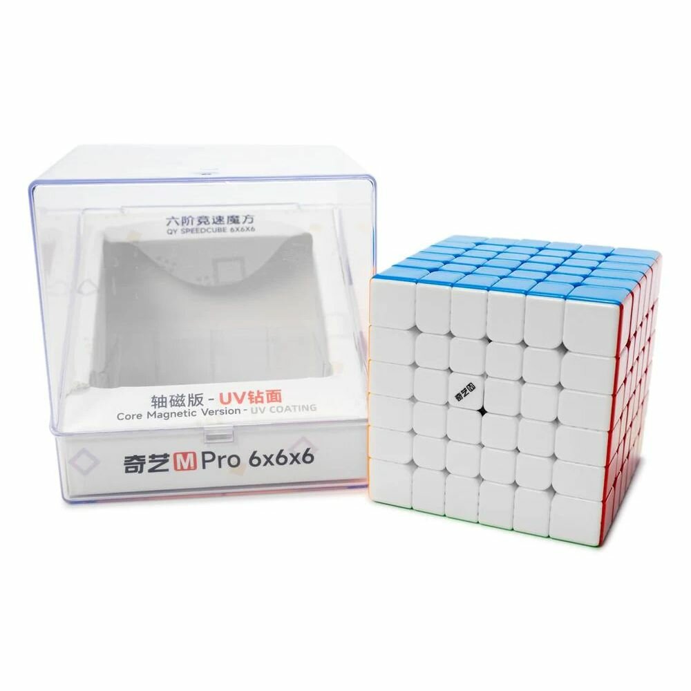 Кубик Рубика магнитный QiYi (MoFangGe) M Pro 6x6 Ball-Core UV