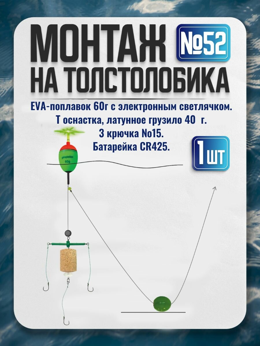 Монтаж на толстолобика №52