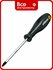 Отвертка TORX Inforce T30x125 из легированной стали с полиуретановой рукояткой, ...