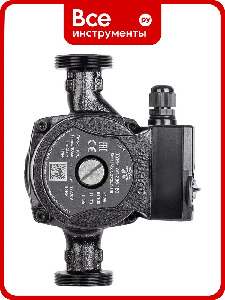 Насос, AQUARIO, AQUARIO Ac 256-180 5356, использования в системах отопления, Циркуляционный