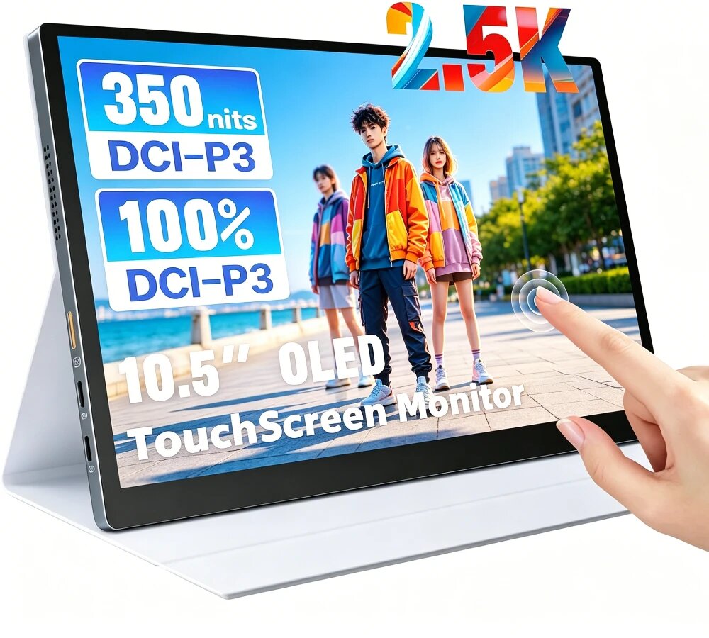 Портативный сенсорный монитор Showscreen 10.5" OLED 2.5K