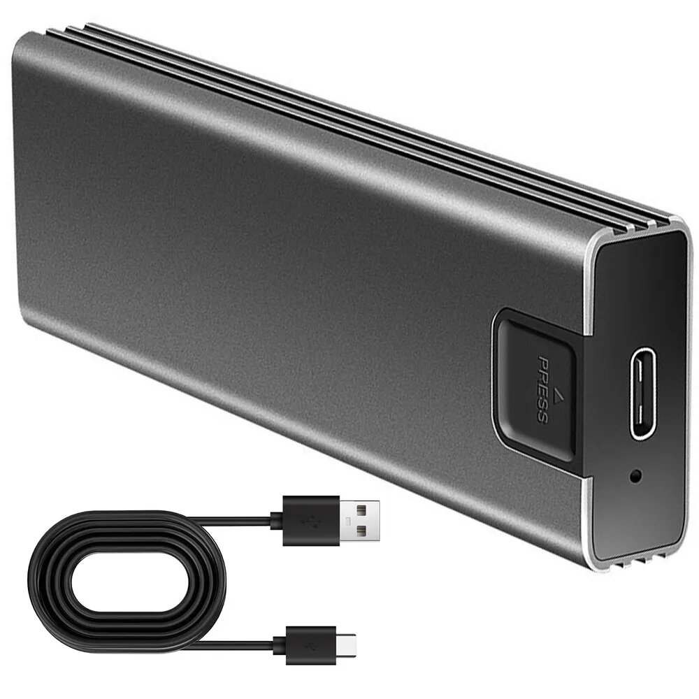 Корпус для M2 NVMe SSD со встроенной подставкой USB 31