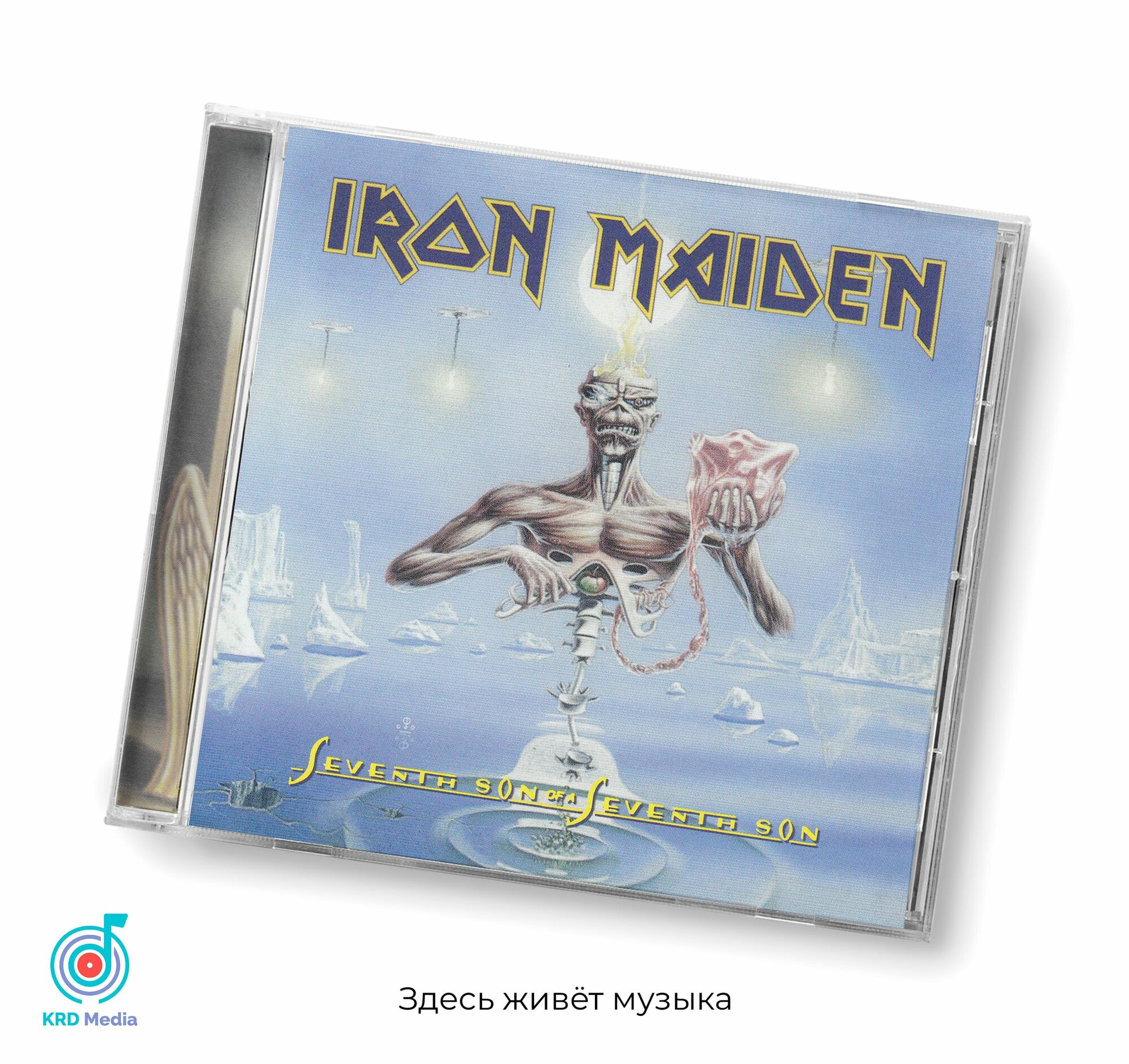 Iron Maiden - Seventh Son Of Seventh Son, 1998, 24-page, CD-Аудио
