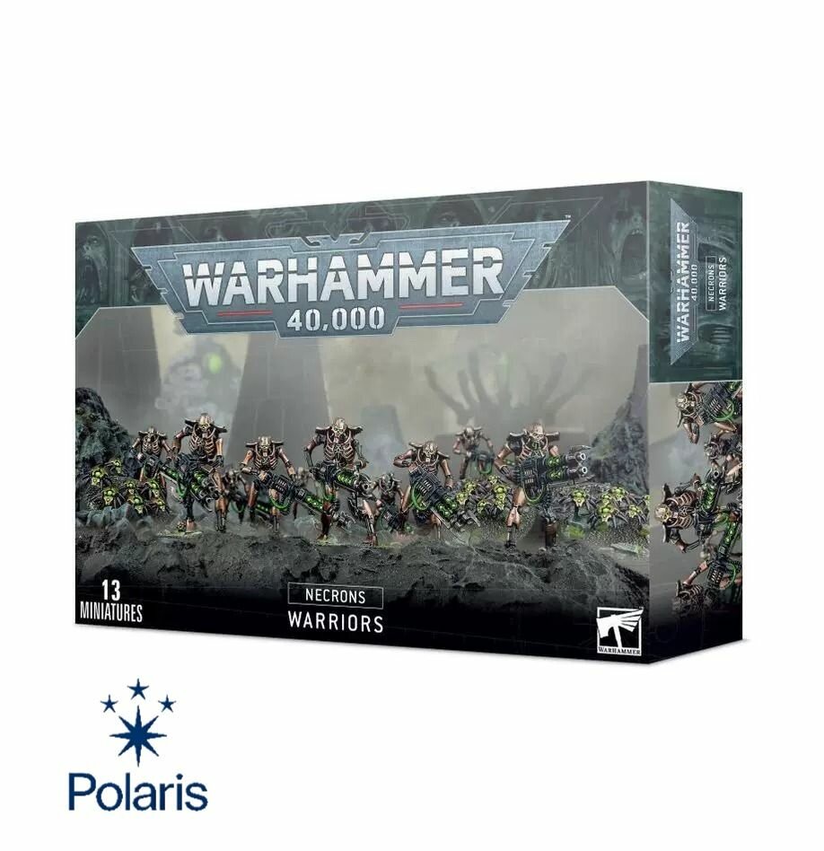 Warhammer 40000 Necrons Warriors Миниатюры для настольной игры