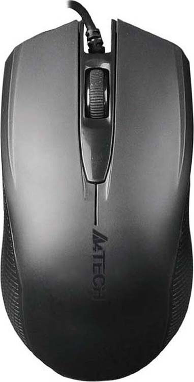A4Tech Мышь проводная, черный