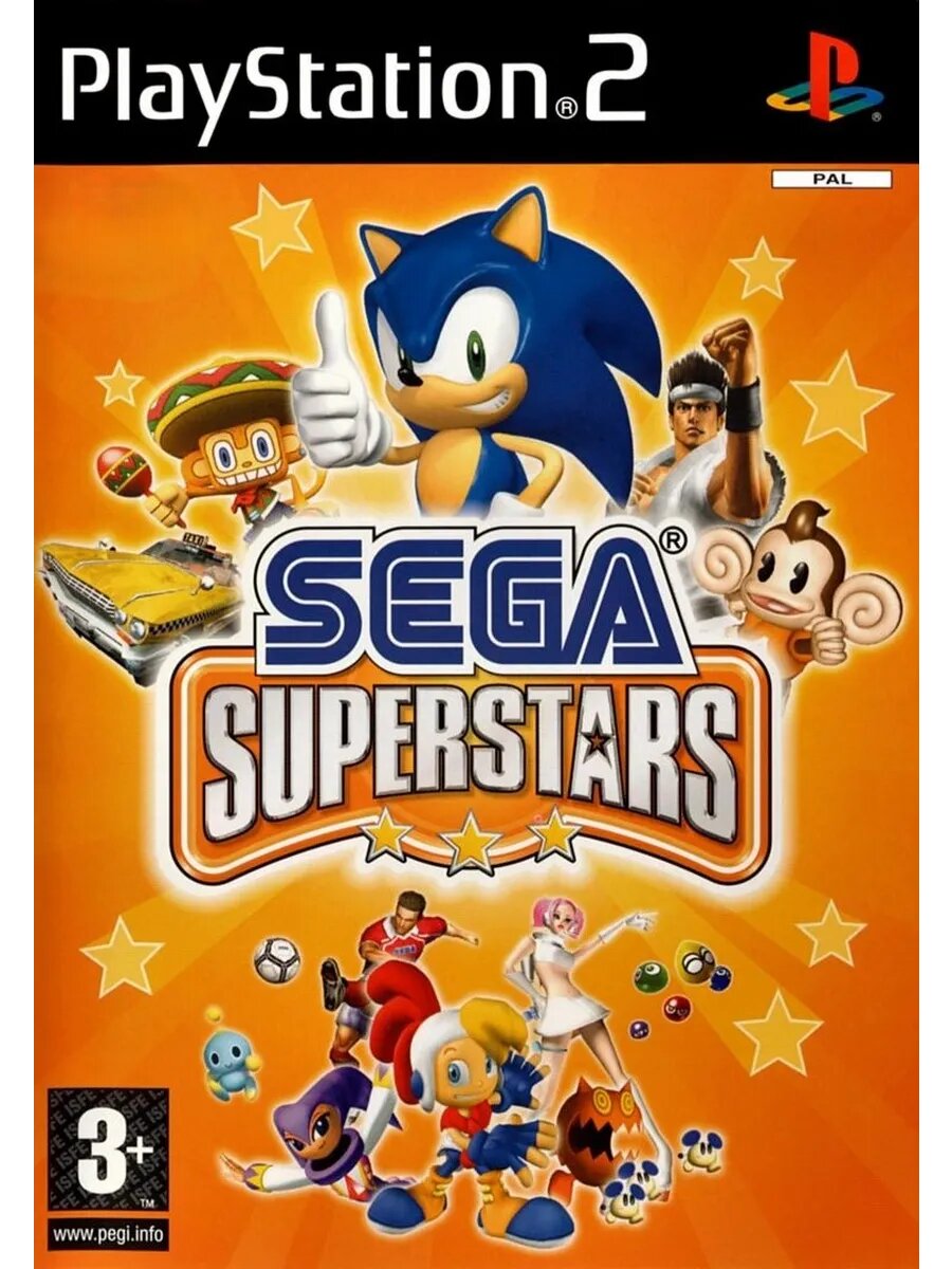 EyeToy: Sega SuperStars (PS2 CHiP)