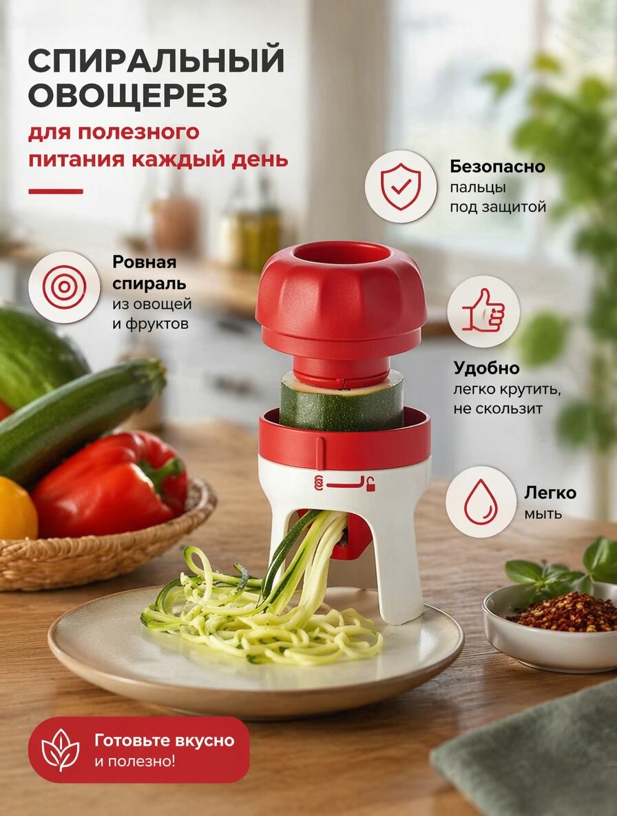 Терка-спиралайзер "Турбо" Tupperware