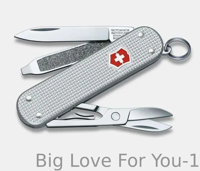 Многофункциональный нож Victorinox SAK Classic SD Alox 5 функций Мультитул 58 мм