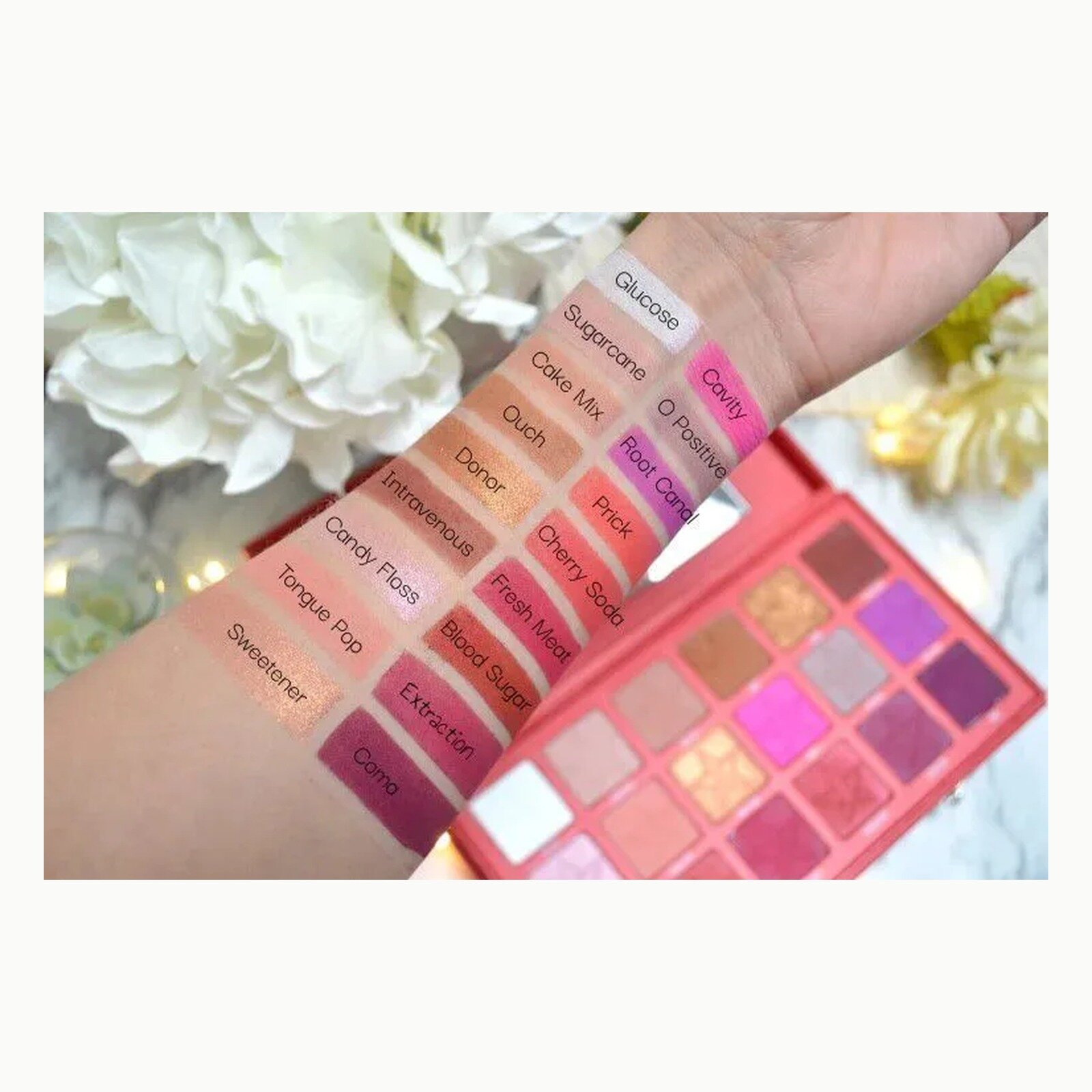 Jeffree Star Blood Sugar Palette Тени для век, 27 г — фото 1