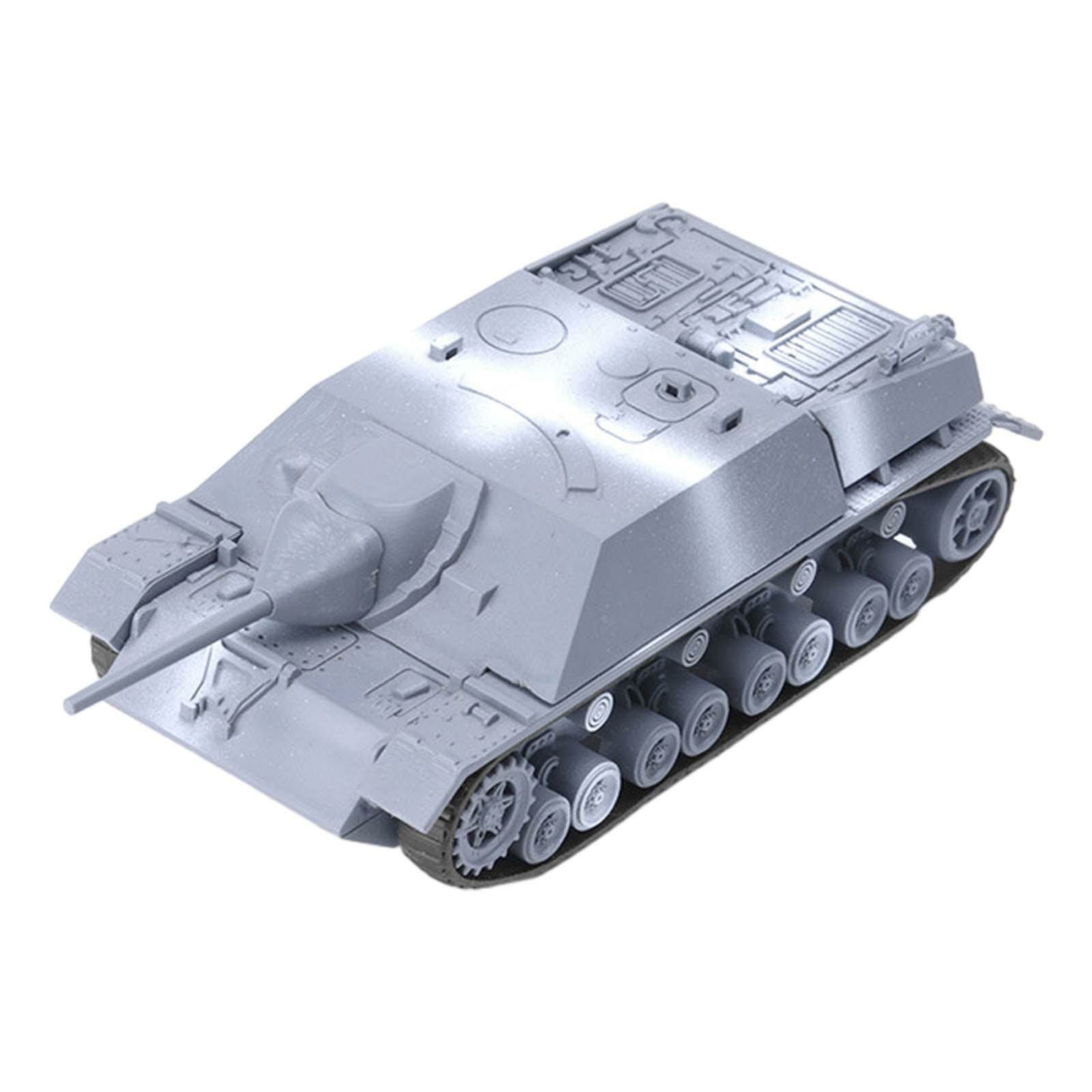 Миниатюрная модель бронированного танка в масштабе 1/72 для коллекционирования, для взрослых, в качестве сувенира для вечеринки, серого цвета.