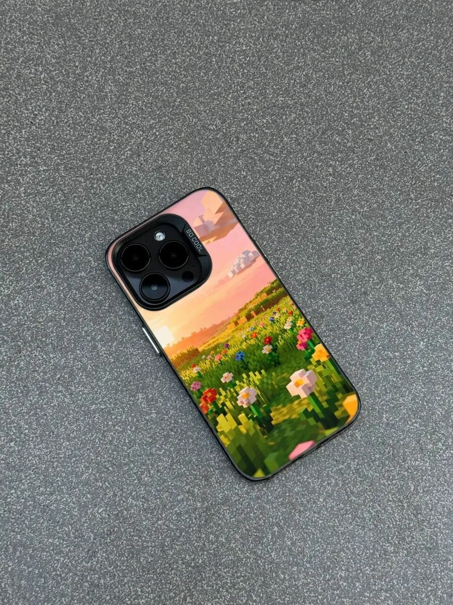 Чехол на iPhone 14 Pro Max minecraft — фото 1