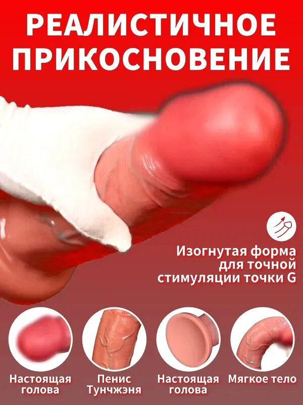 Фаллоимитатор, 19.5см — фото 1