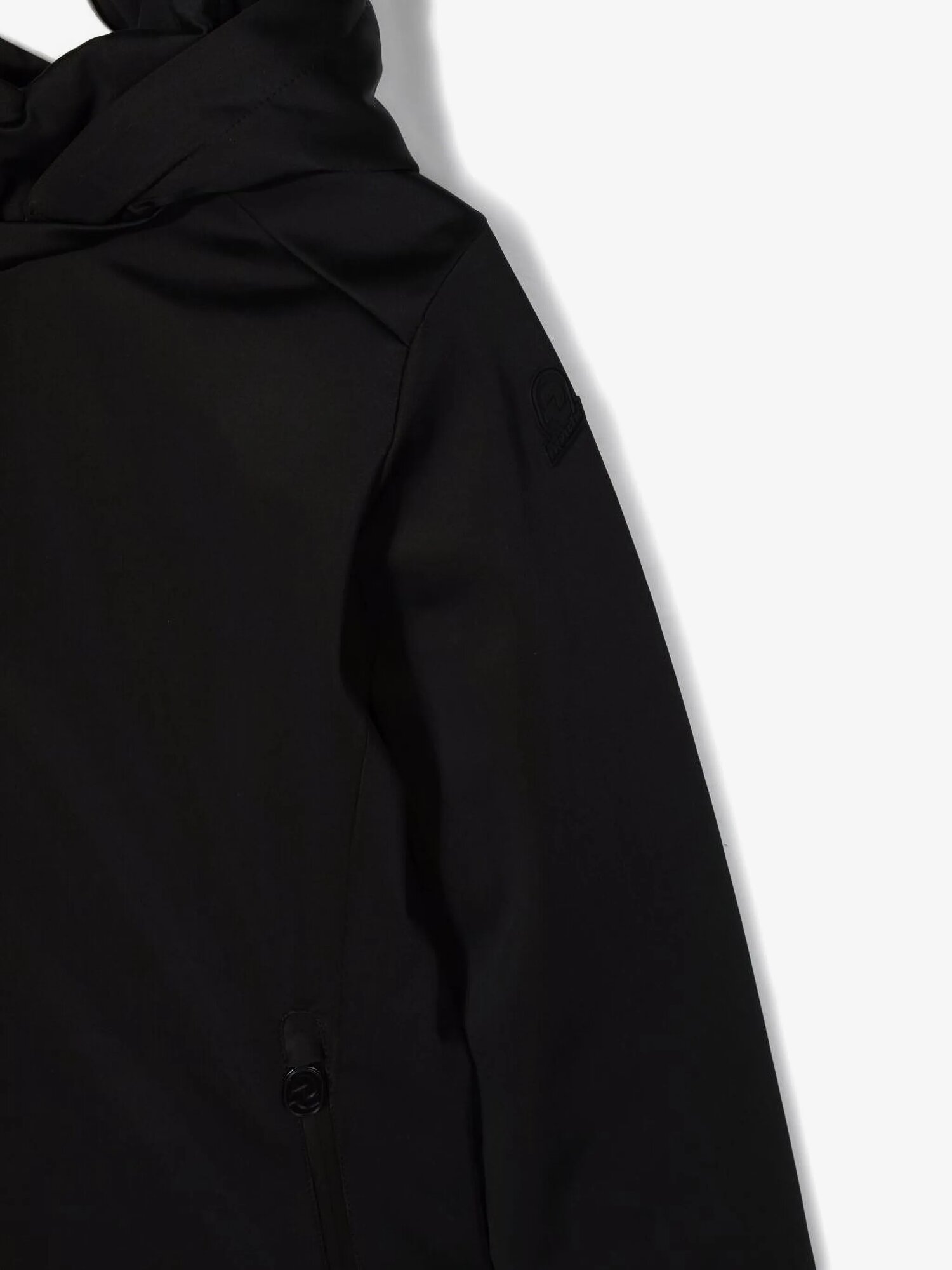 Куртка invicta Hooded zip-front jacket, размер 16 лет, черный/серый металик — фото 1