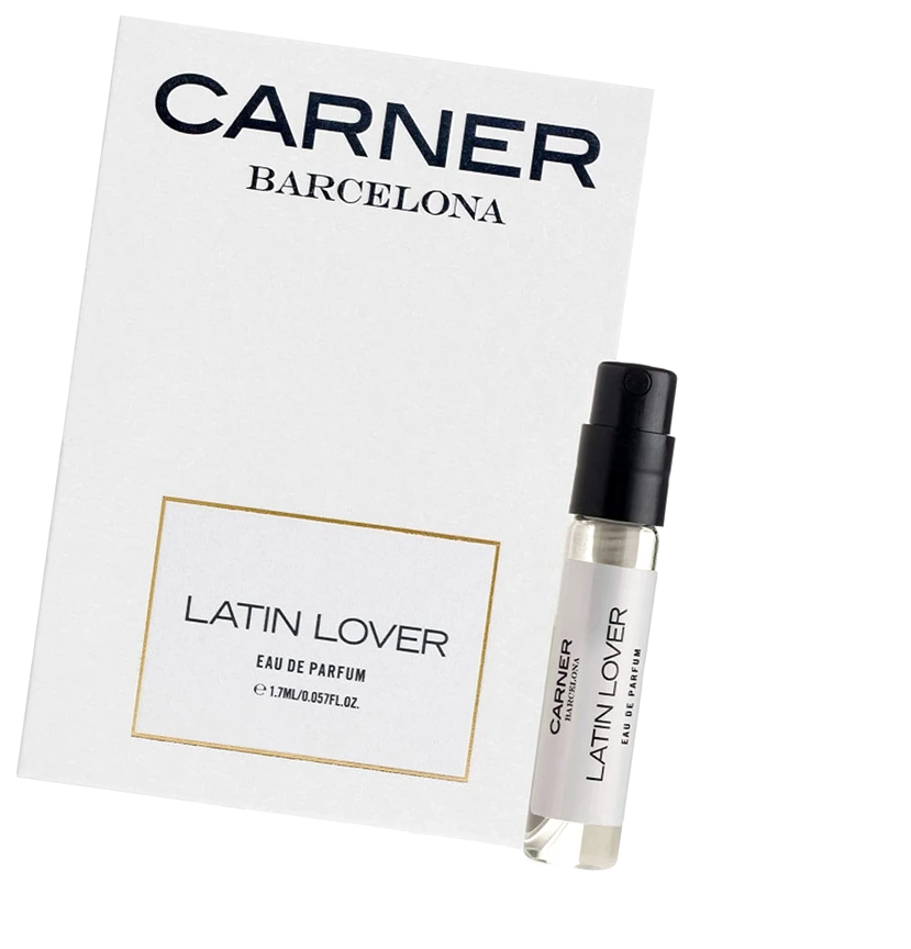 Carner Barcelona Latin Lover парфюм для мужчин и женщин 1.7 мл сэмпл - Карнер Барселона Латин Ловер