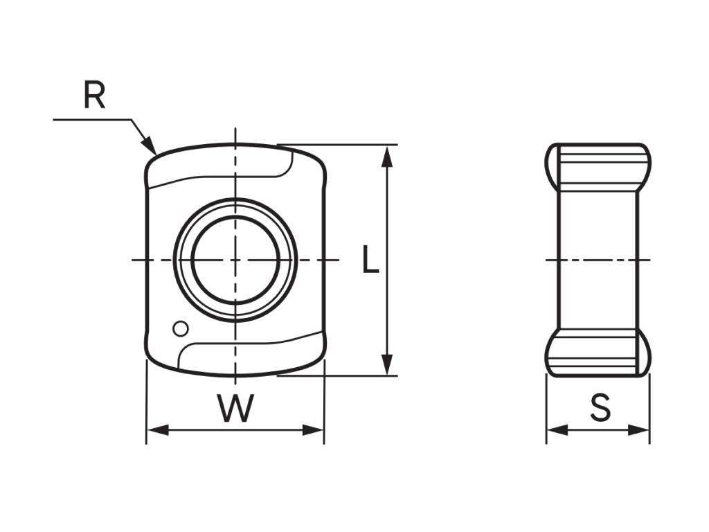 Пластина фрезерная XLMP0901 R-M MK330