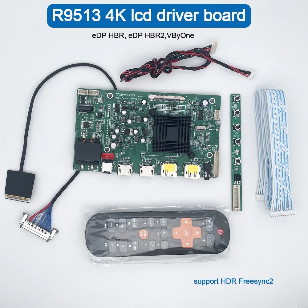 Плата драйвера ЖК-дисплея ETAxopowo R9513, LM315WR1-SSA1, Стандартная версия