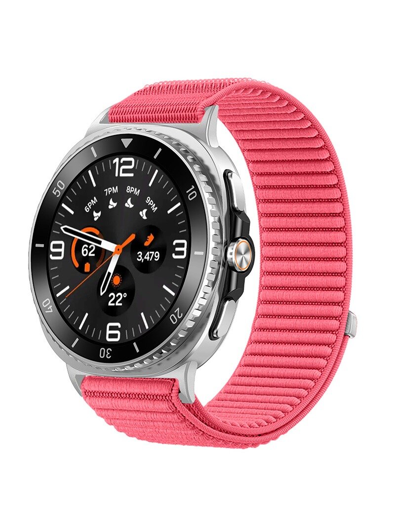 Горный нейлоновый плетеный ремешок, подходящий для Samsung watch9/8/8 classic 46mm, Galaxy Ultra2 47mm Ремень часов