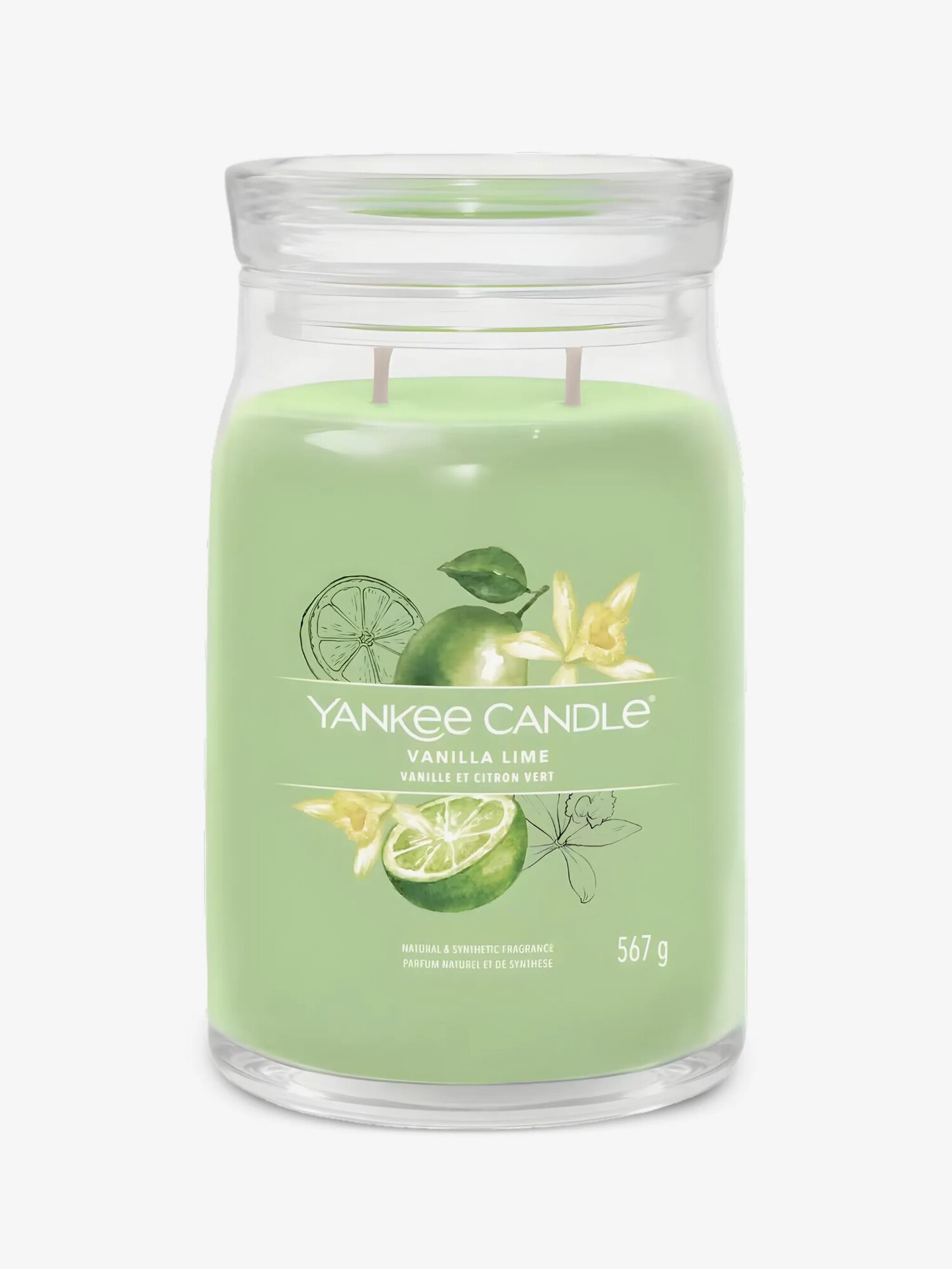 Свеча Vanilla Lime, OneSize , зеленый