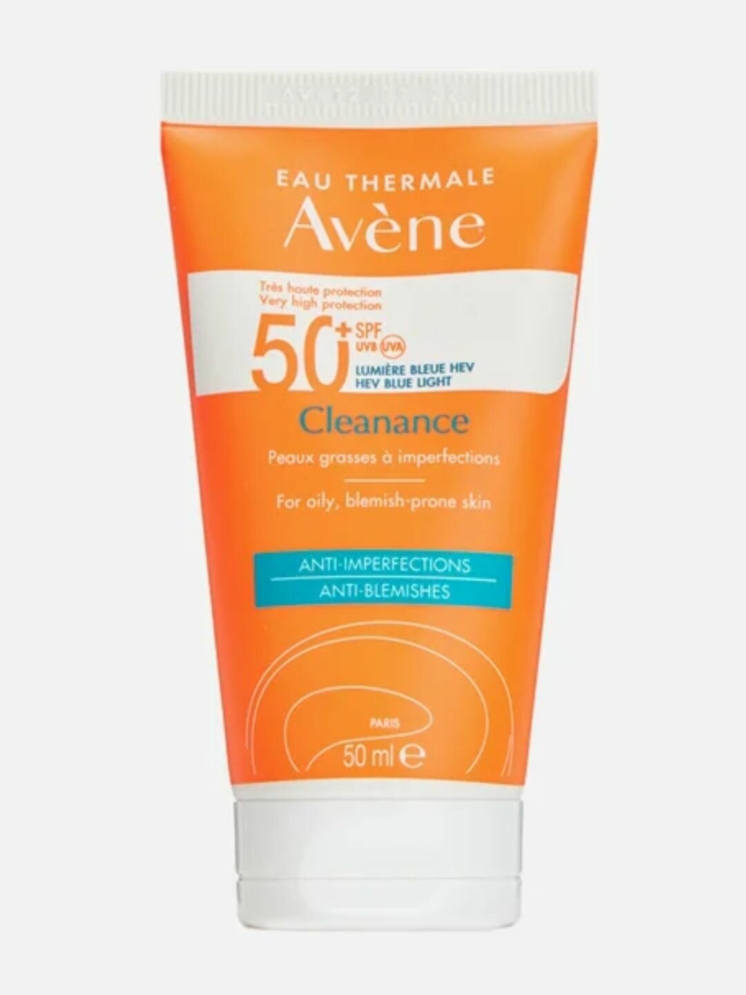 Флюид солнцезащитный для проблемной кожи spf50+ EAU THERMALE AVENE cleanance