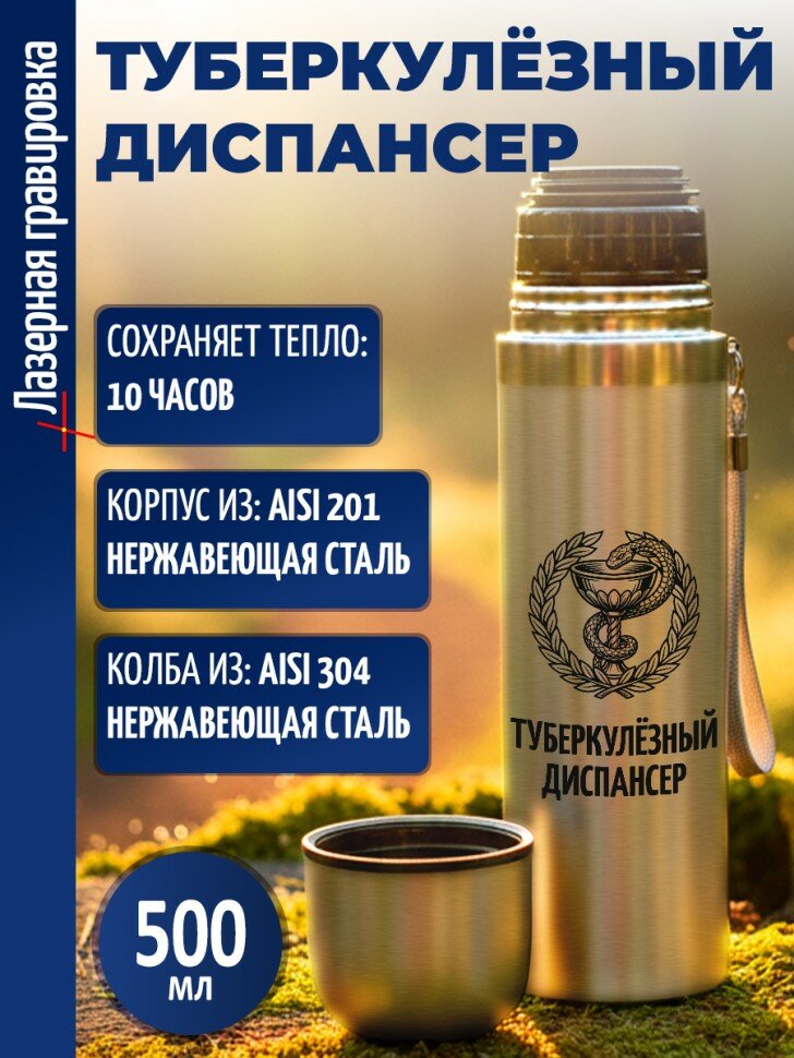 Термос "Туберкулёзный диспансер"