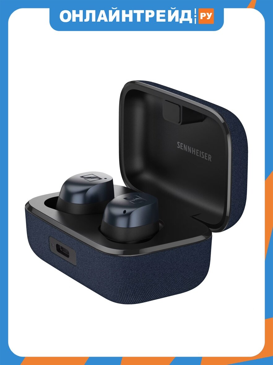 Беспроводные наушники Sennheiser Momentum True Wireless 4, синий