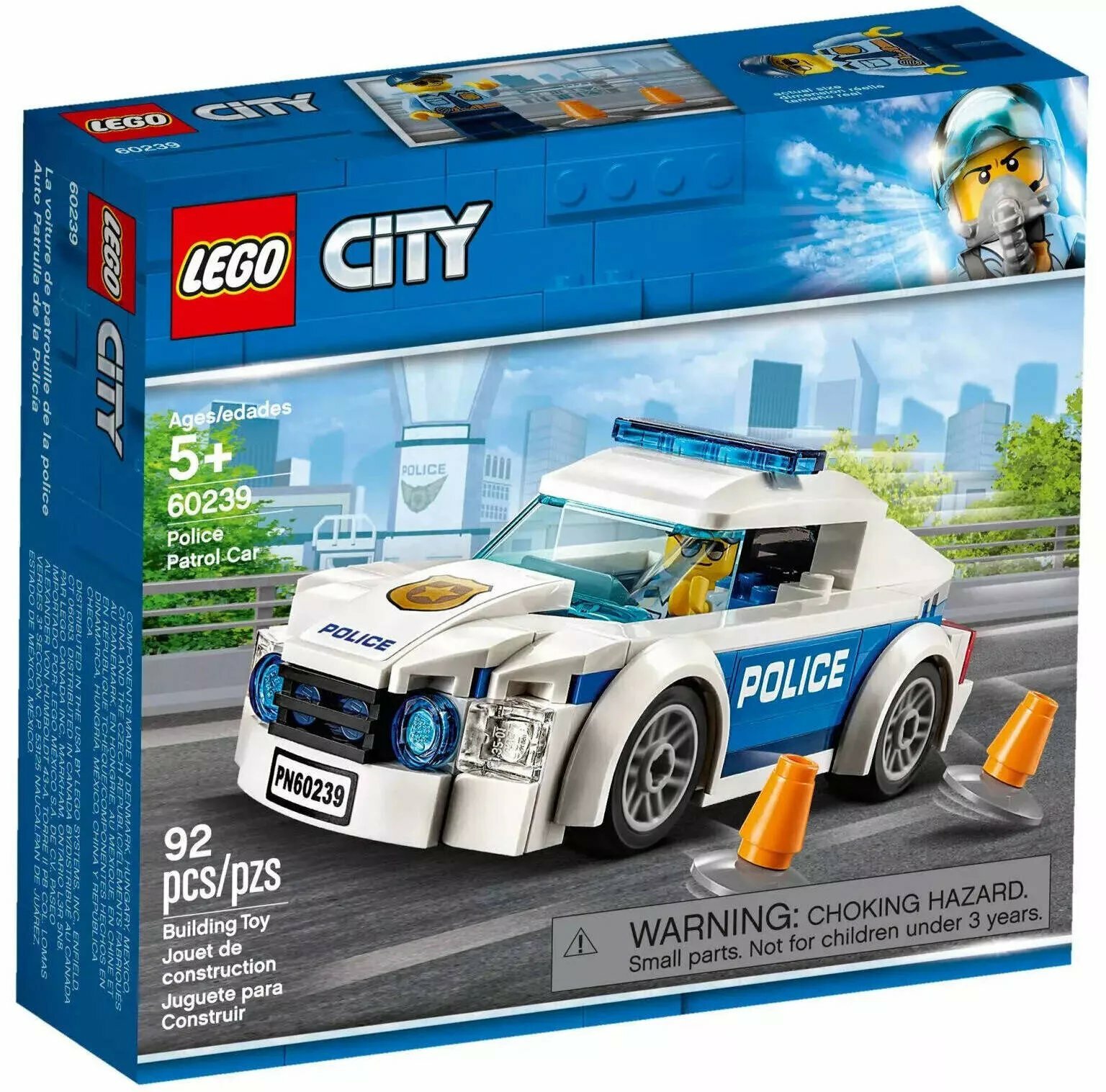 Конструктор LEGO CITY 60239 Автомобиль полицейского патруля