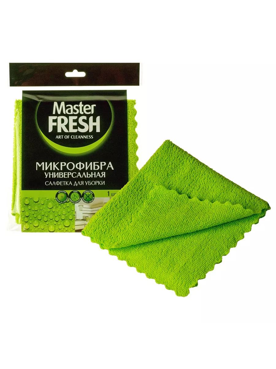 Master Fresh Салфетка из микрофибры универсальная 30х30