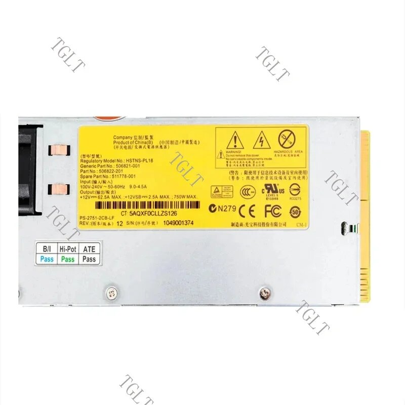 Блок питания для сервера HP DL380 G6 G7 750 Вт DPS-750RB A