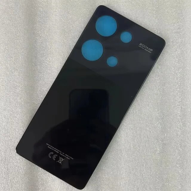 Стеклянная крышка для Xiaomi Redmi Note 13 Pro 4G черный