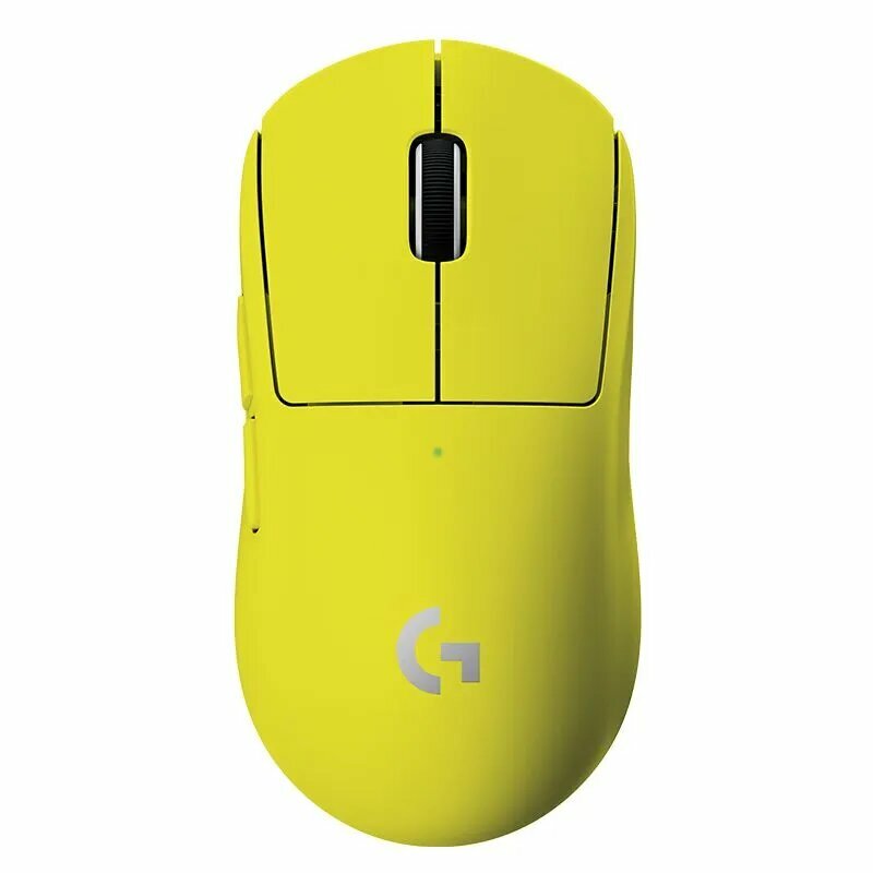 Logitech Игровая мышь беспроводная G pro x SUPERLIGHT, желтый