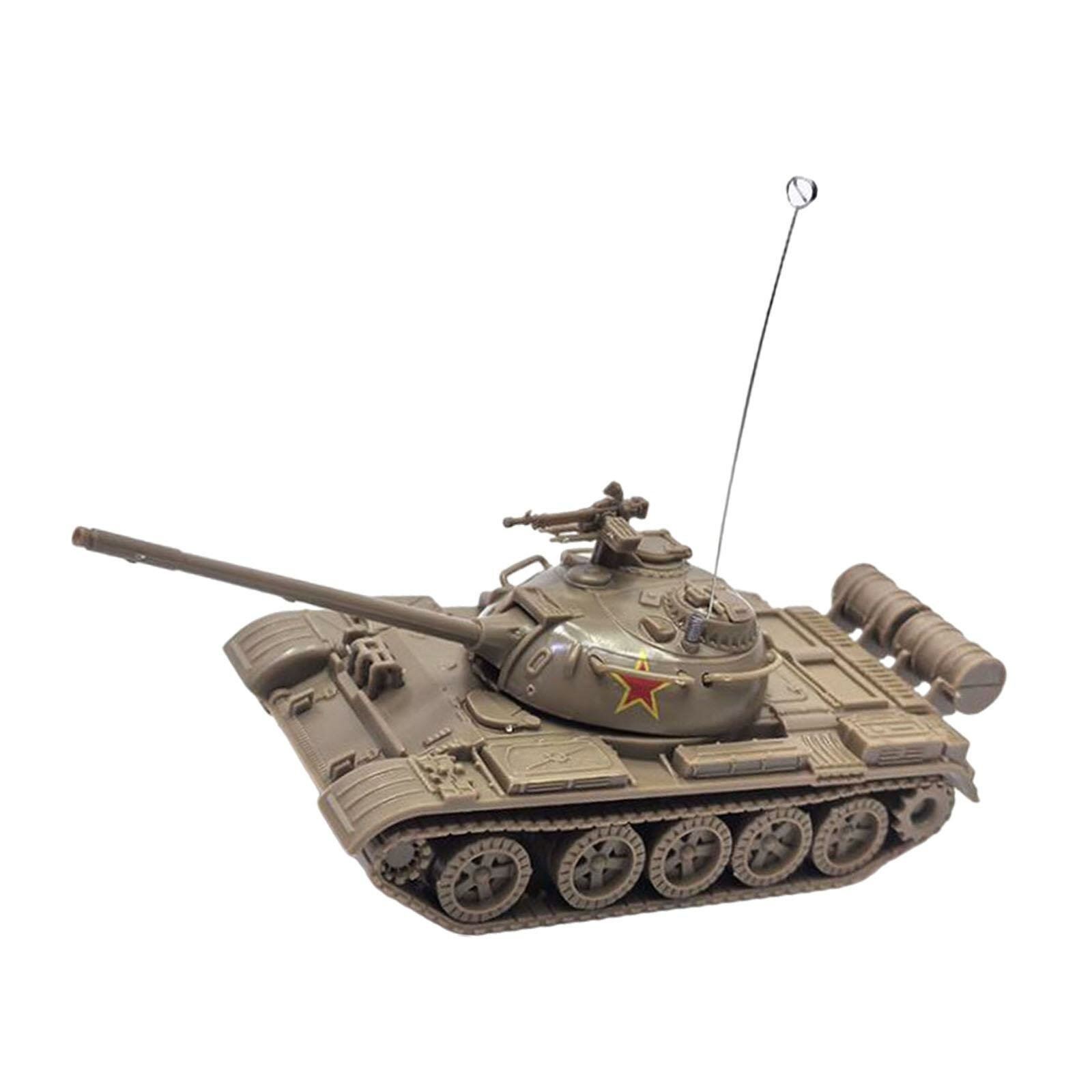 Масштабная модель танка 1:72. Сборная модель бронированного танка для подарков, демонстрации, для детей, желтая, 59