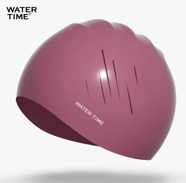 WATERTIME WT6217 Шапочка для плавания, для бассейна, красно-фиолетовая