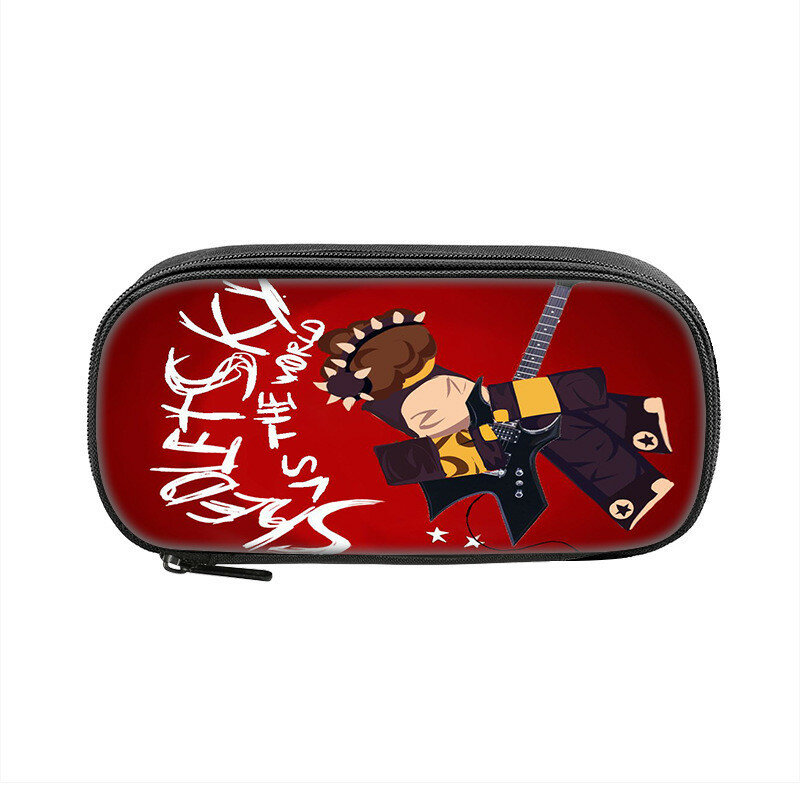 Forsaken student pencil case with nylon material for kids and gift use, color8