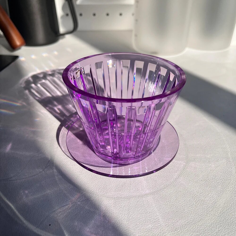 YRP B75 Кофейный Дриппер для 1-2 чашек Purple 1pcs