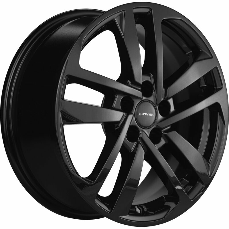 Литой колесный диск Khomen Wheels KHW1612 (Huyndai/Kia) 6,5x16/5x114,3 ET43 D67,1 Black