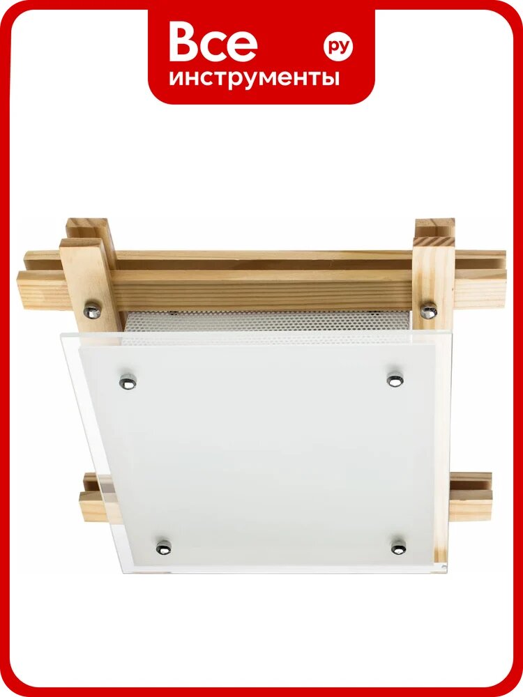 Светильник Arte Lamp ARCHIMEDE A6460PL-2BR, E27, 2 лампы, IP20, белый, коричневый