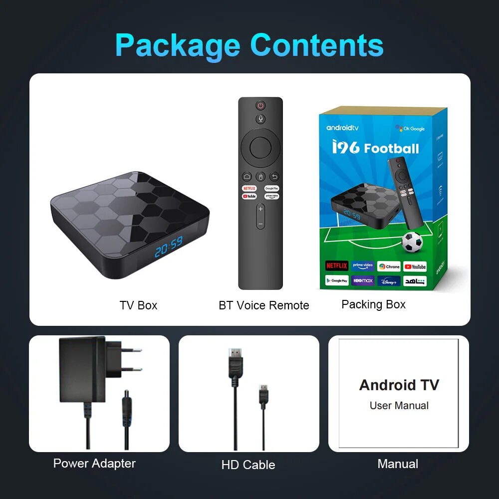 Android 14 TV Box Рокчип 3518 4К